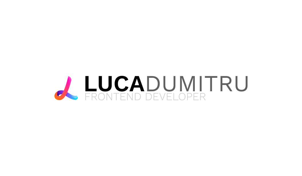 Lucadevelop | Luca Dumitru Frontend Developer portfolio webpage